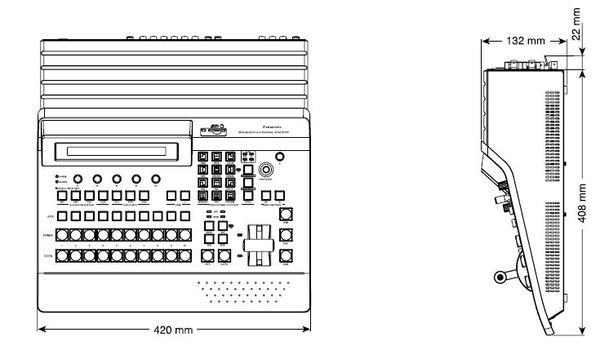 Magnum - Matériel PANASONIC AV-HS400 | Magnum