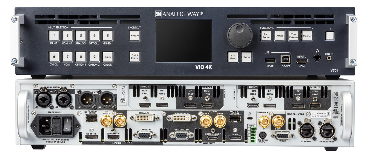Magnum - Matériel ANALOG WAY VIO 4K | Magnum